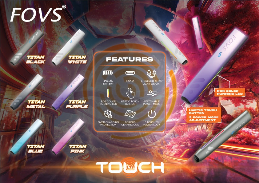 DEVICE FOVS TOUCH POD – BlackBirdVape